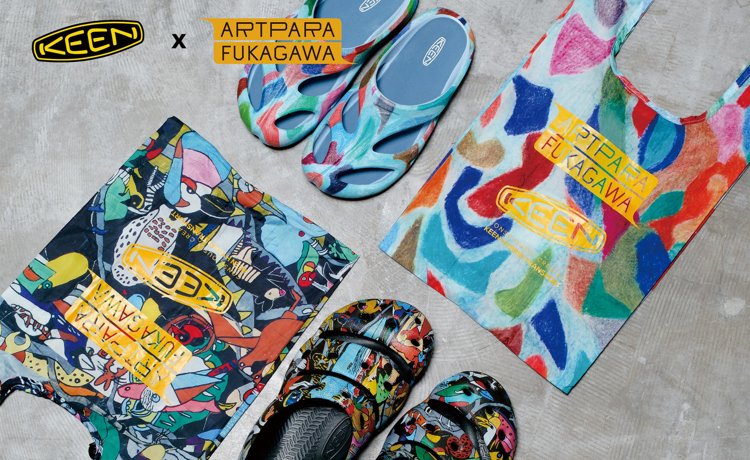 KEEN × ARTPARA FUKAGAWA コラボレーションアイテム第2弾発売 | KEEN公式オンラインストア